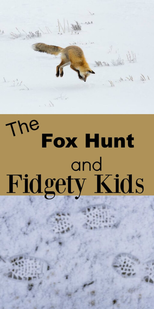 The Fox Hunt and Fidgety Kids - My Windowsill