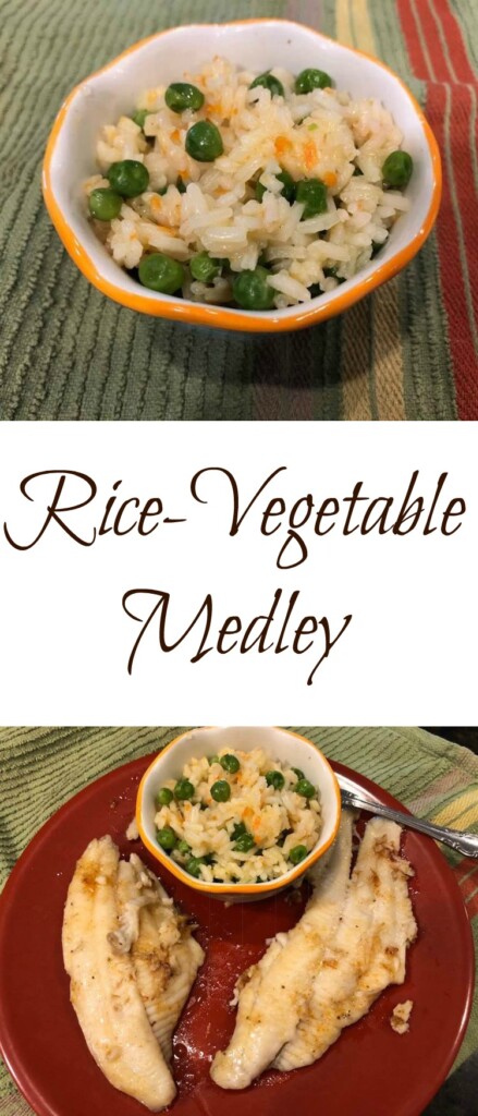 Rice Vegetable Medley - My Windowsill