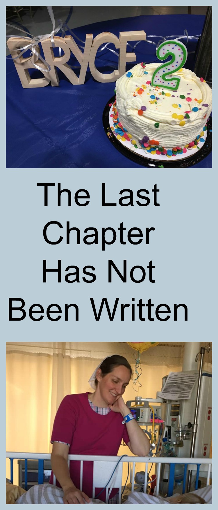The Last Chapter Has Not Been Written - My Windowsill