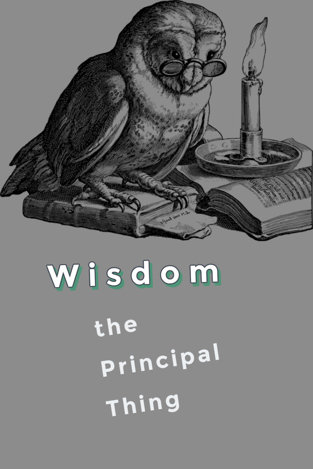 Wisdom: the Principal Thing - My Windowsill