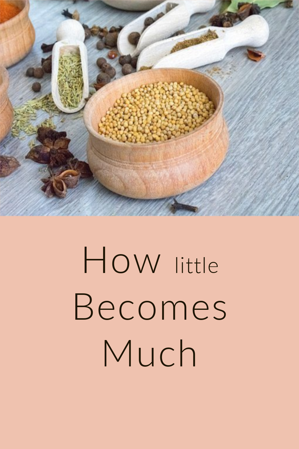 How little Becomes Much - My Windowsill