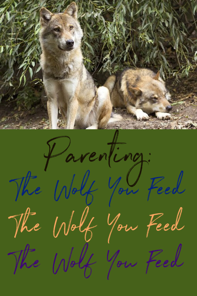 Parenting: the Wolf You Feed - My Windowsill
