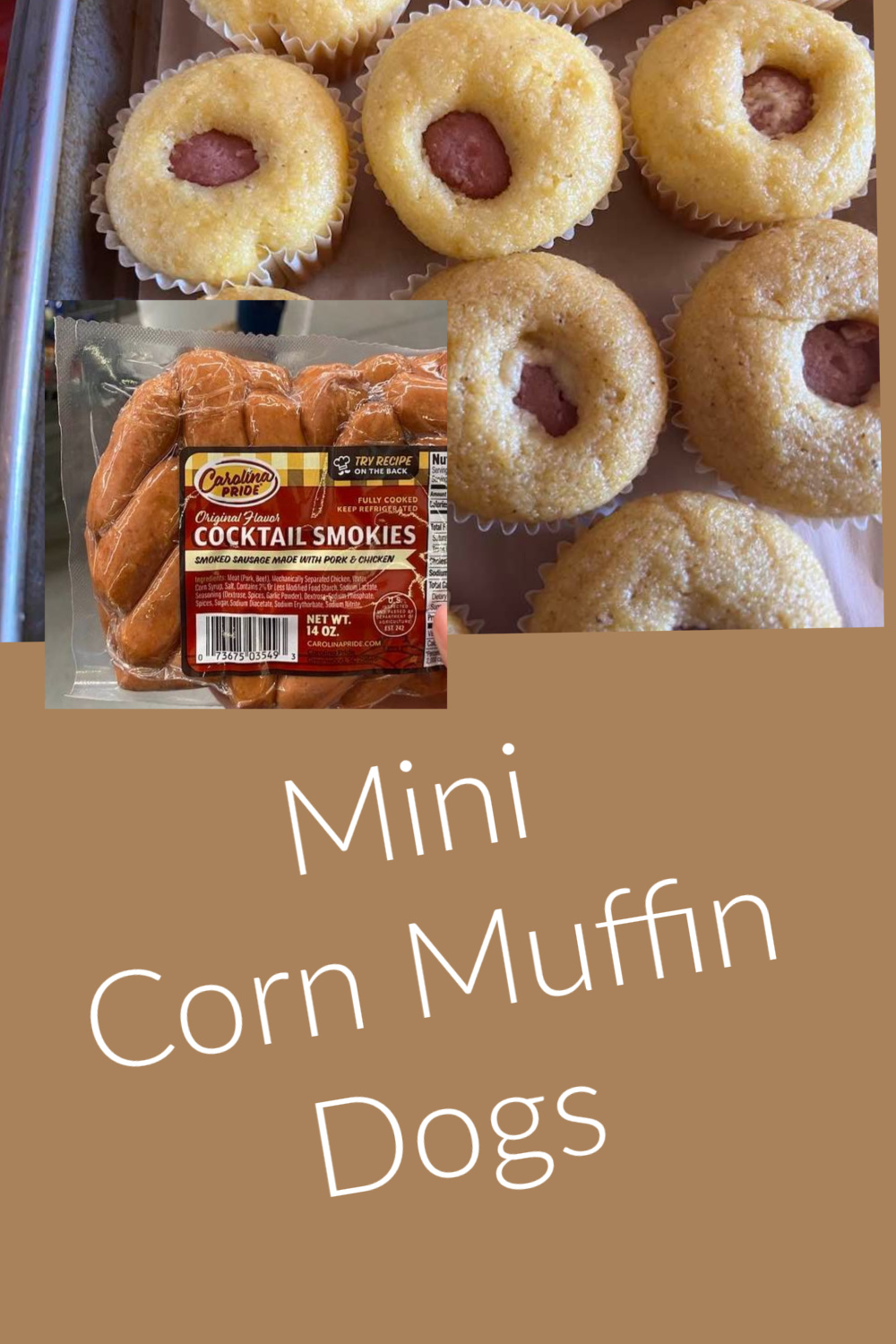 Mini Corn Muffin Dogs - My Windowsill